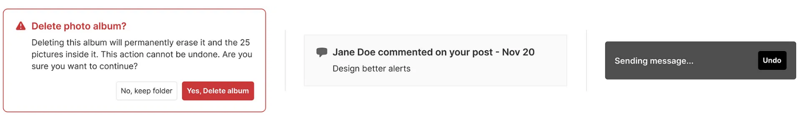 Enhancing User Experience: Designing Better Alerts