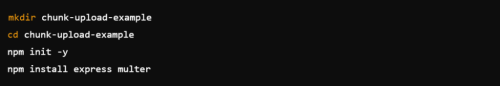 Optimizing Large File Uploads with Chunk Uploads in Node.js and Express.js