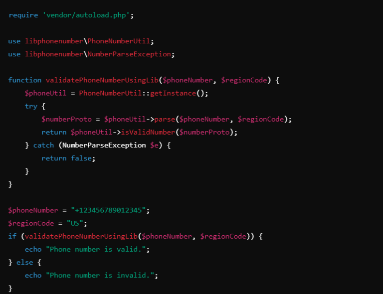 Guide To Validating Phone Numbers In Php