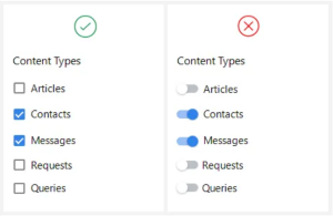 Form Design That Works: 5 Scenarios for Checkboxes and Toggles