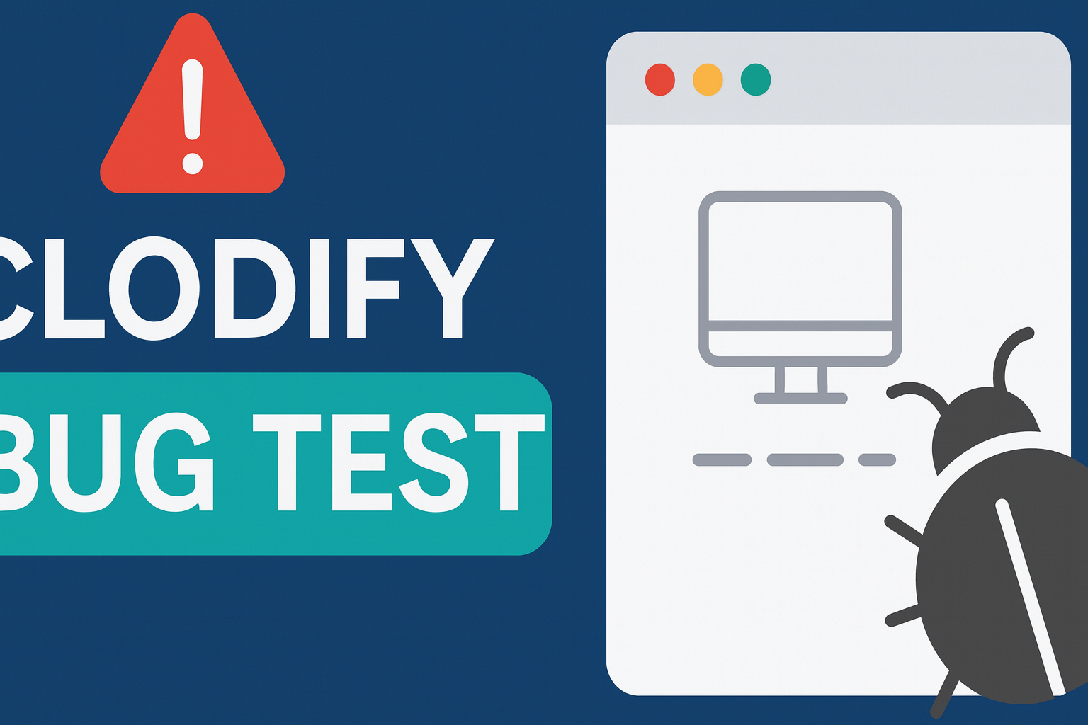 Clodify Bug Test: White Screen Issue on Login Page Fixed!